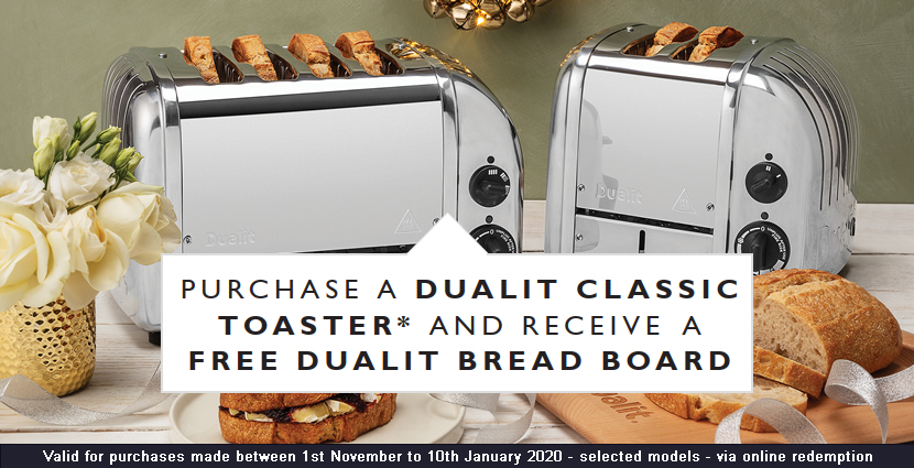 Buy Dualit Toasters And Other Kitchenware Products Today